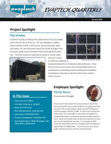 EvapTech Introduces 1st Edition of EvapTech Quarterly | Evaptech